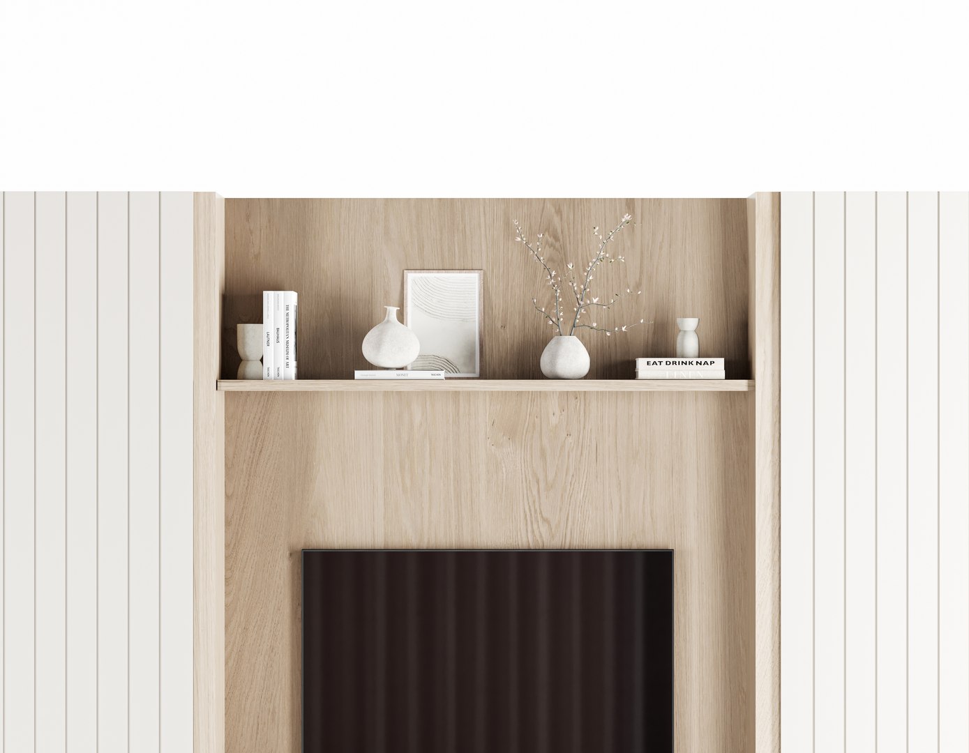 Arch Tv Wall Composition 3D Model - TurboSquid 2300470