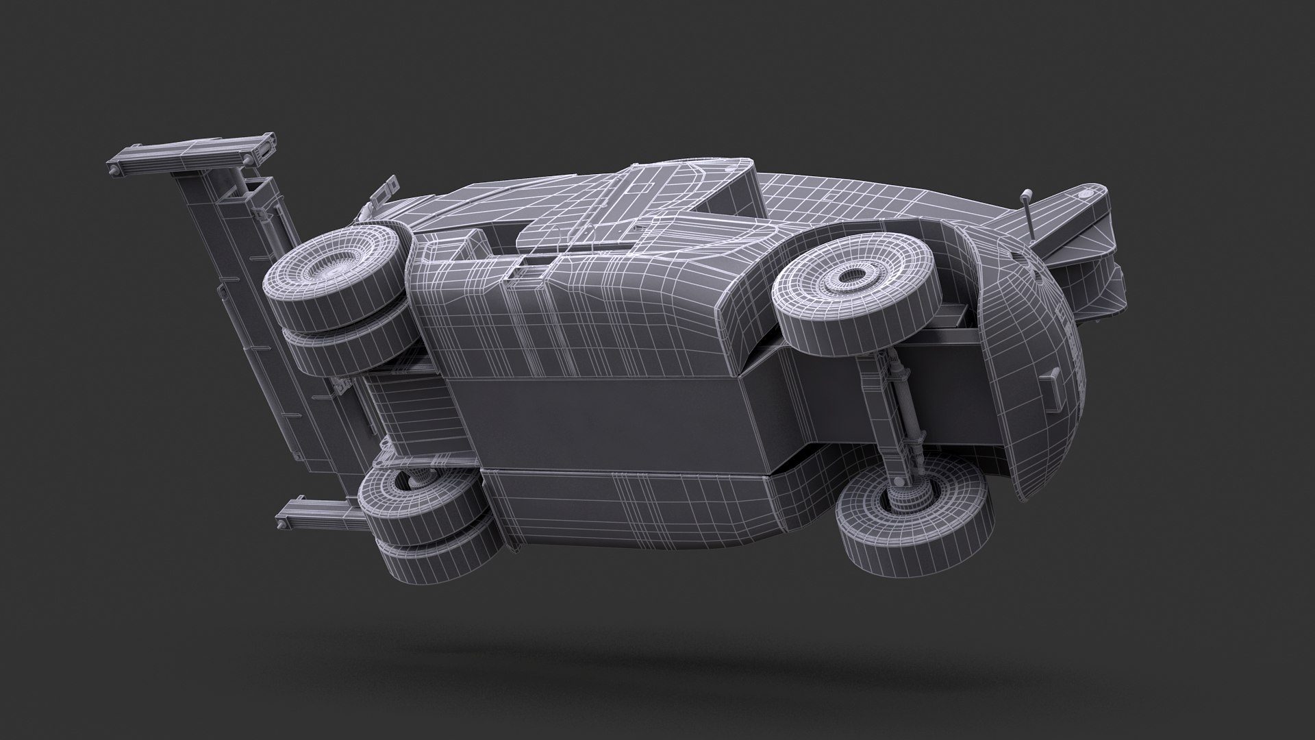 Liebherr reachstacker lrs 3D model - TurboSquid 1626888