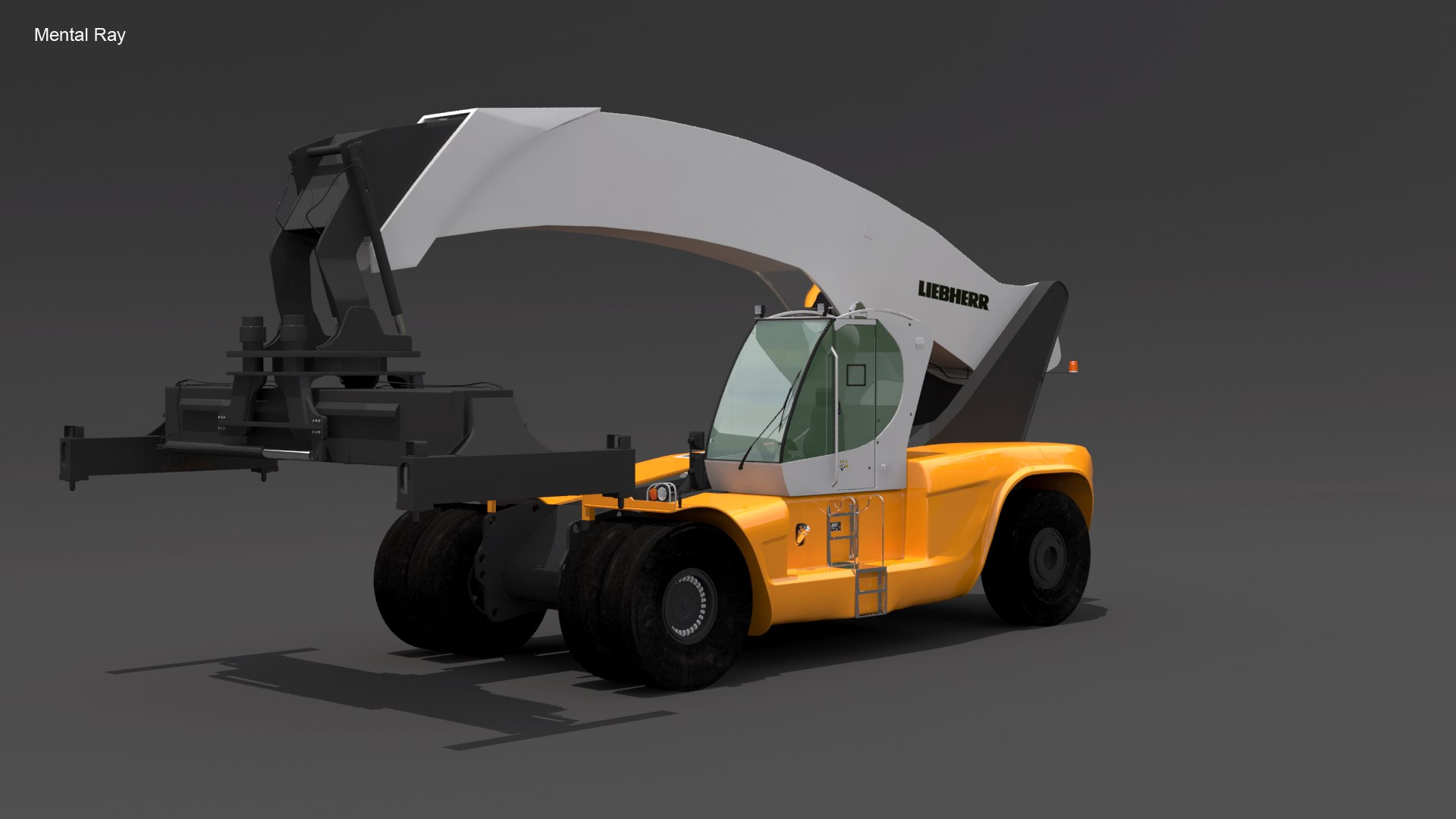 Liebherr reachstacker lrs 3D model - TurboSquid 1626888