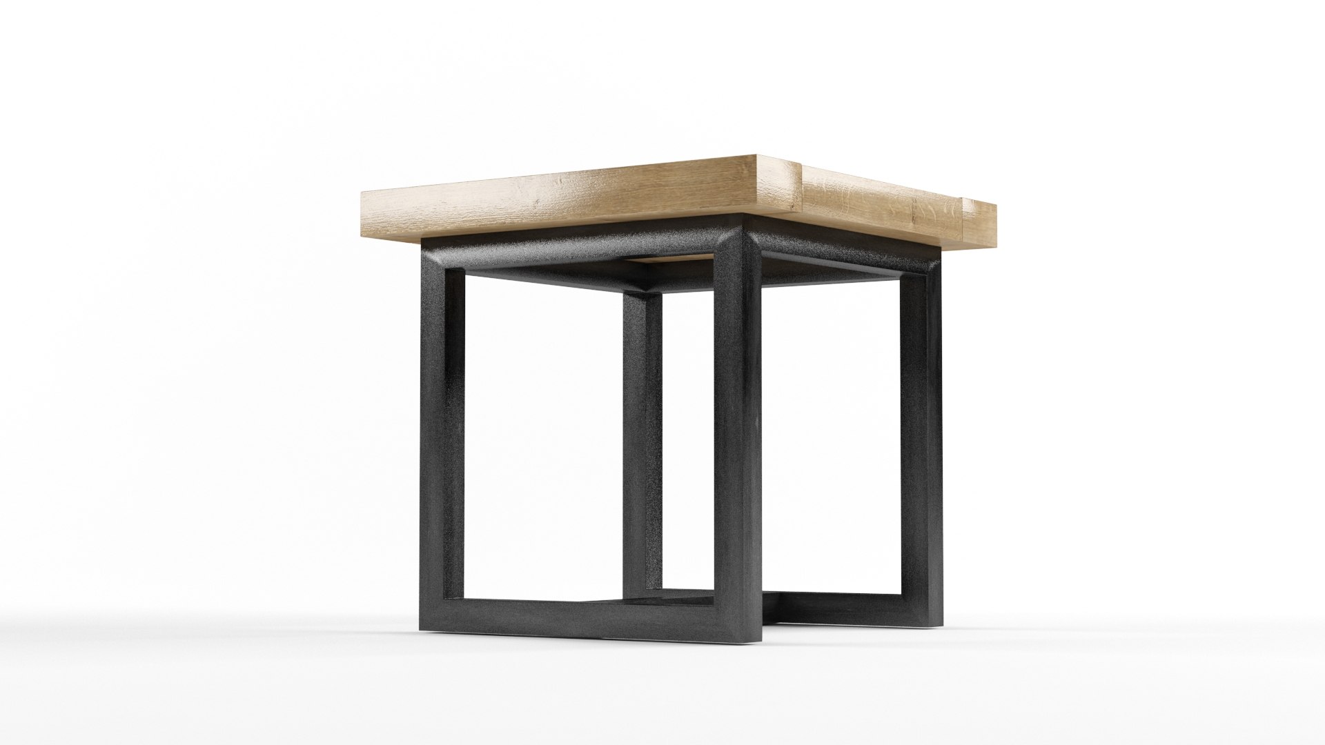 TORANO SALVAGED SQUARE SIDE TABLE 3D - TurboSquid 1725688