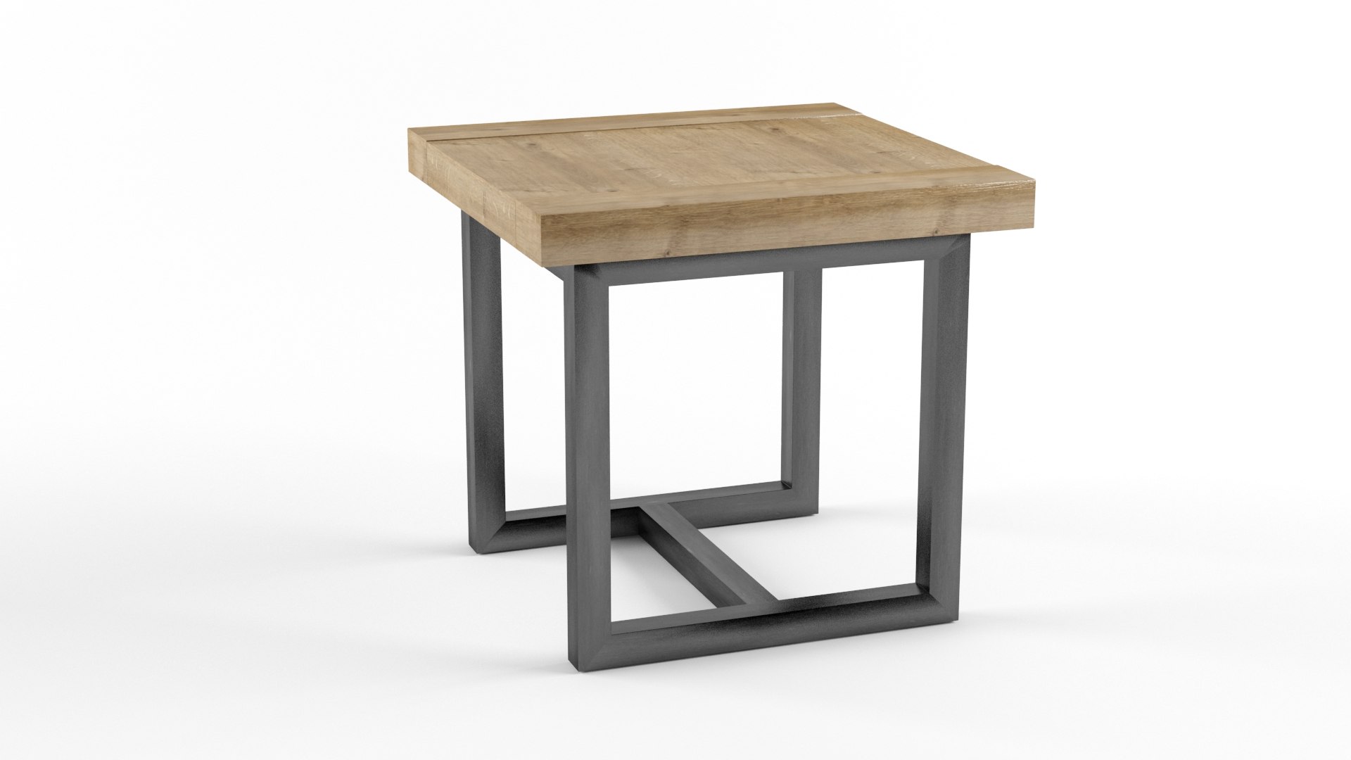 TORANO SALVAGED SQUARE SIDE TABLE 3D - TurboSquid 1725688