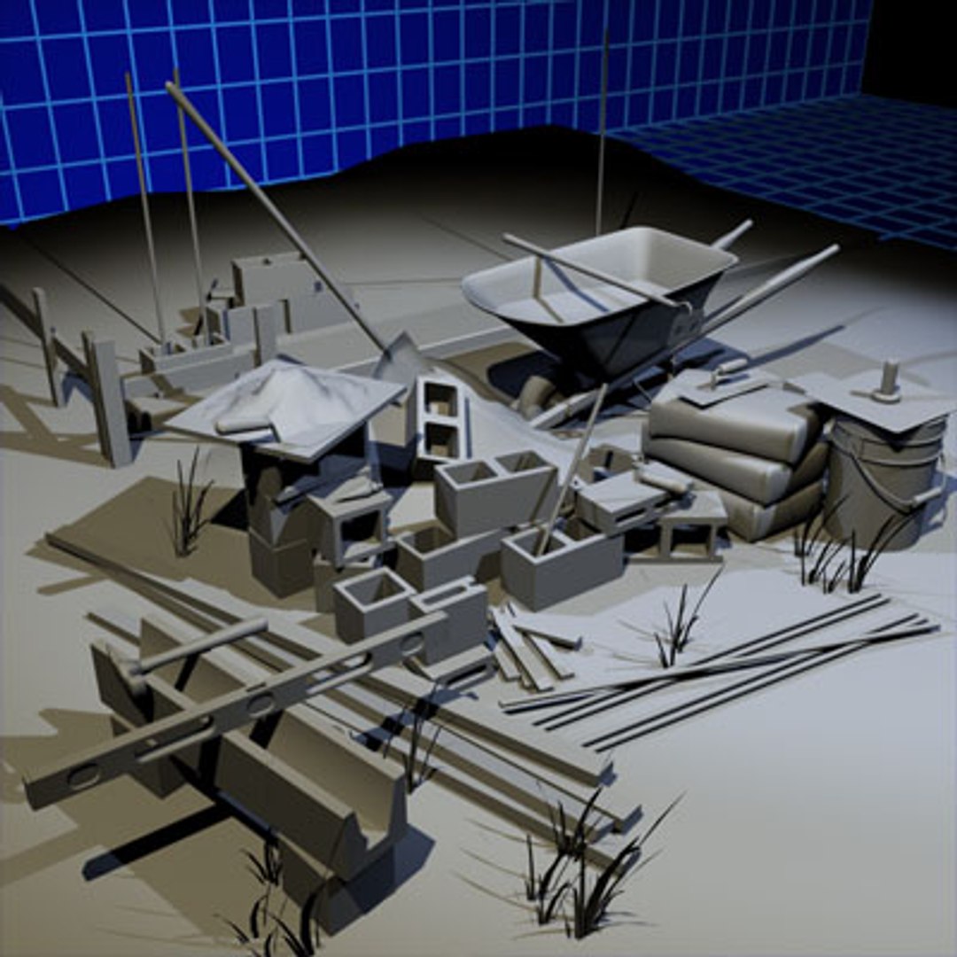 3d Model Mason Tool 01