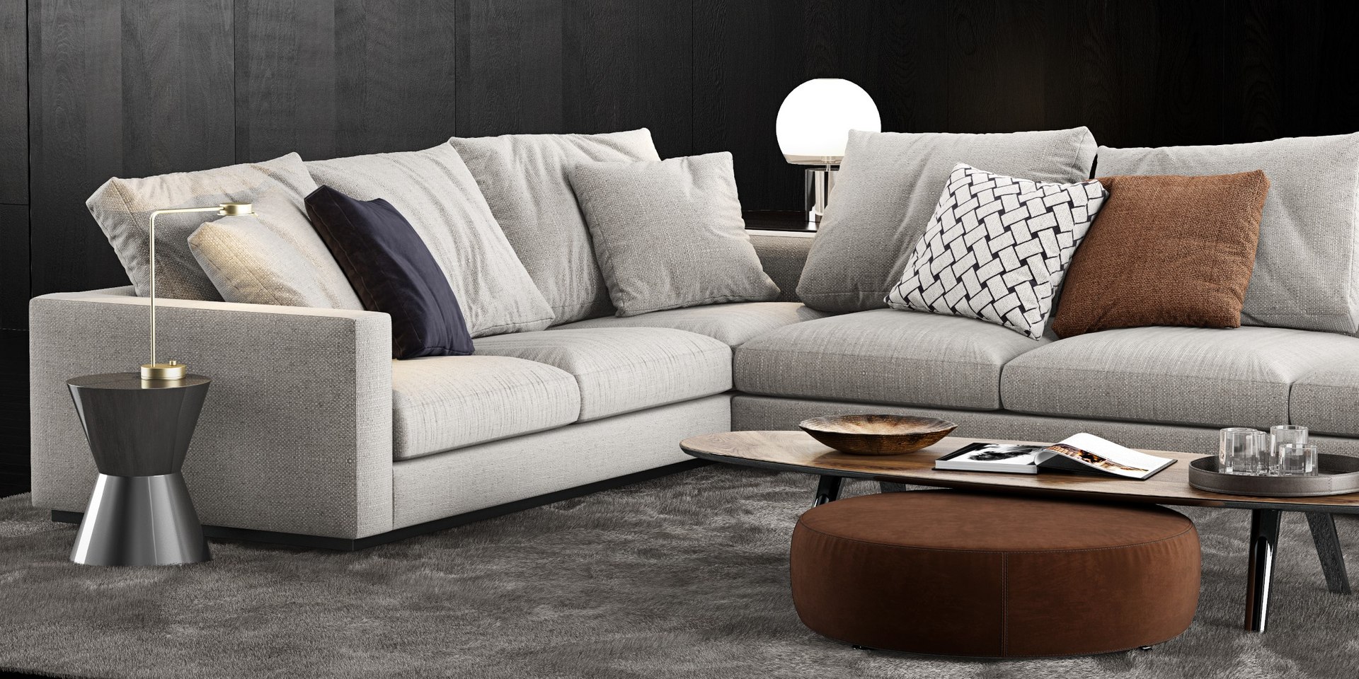 3D Model 1 Minotti Andersen Line - TurboSquid 1593705