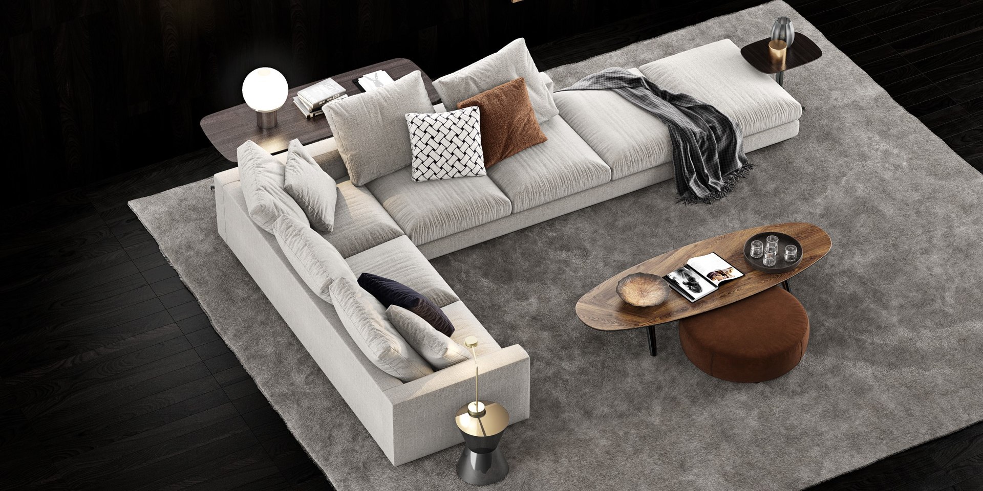 3D Model 1 Minotti Andersen Line - TurboSquid 1593705