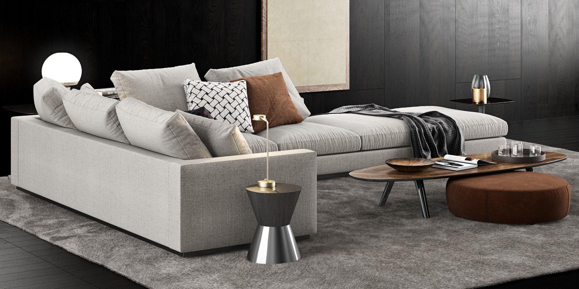 3D Model 1 Minotti Andersen Line - TurboSquid 1593705