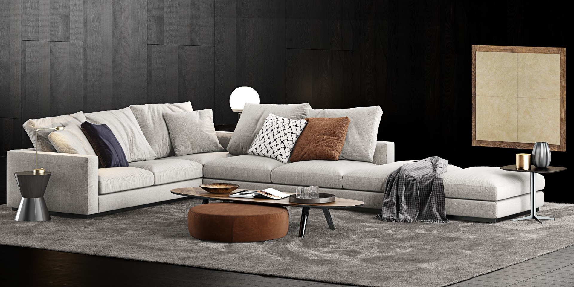 3D Model 1 Minotti Andersen Line - TurboSquid 1593705