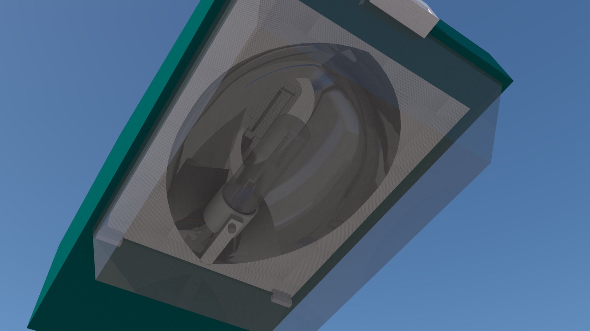 Street Light High Mast 3D Model - TurboSquid 2339814