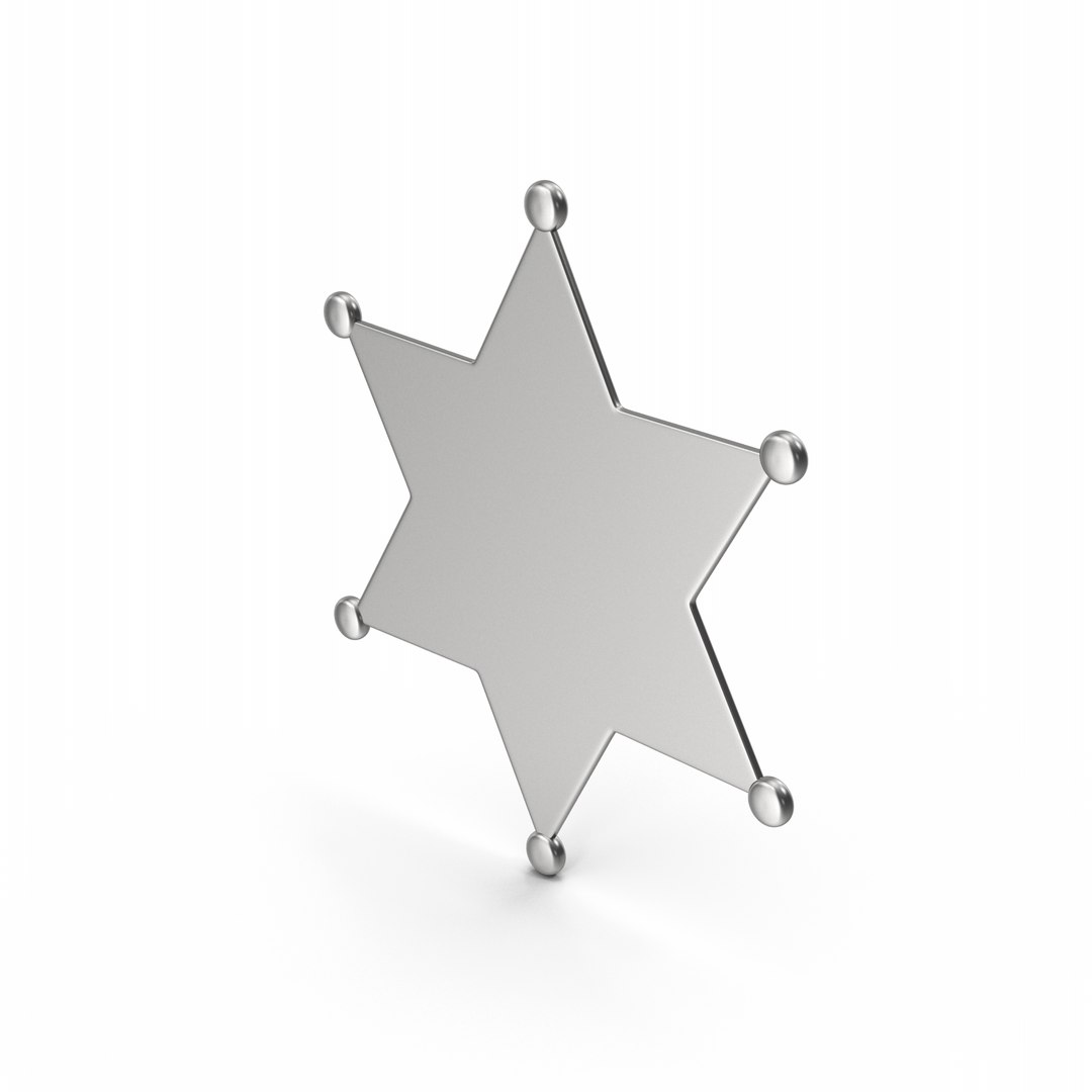 3D Model Western Badge - TurboSquid 2299409