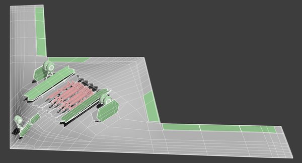 B21袭击者3D模型 - TurboSquid 2131124