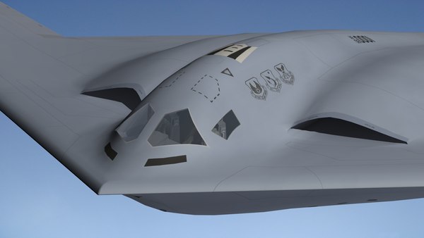 B21袭击者3D模型 - TurboSquid 2131124