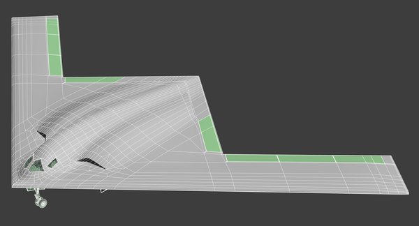 B21袭击者3D模型 - TurboSquid 2131124