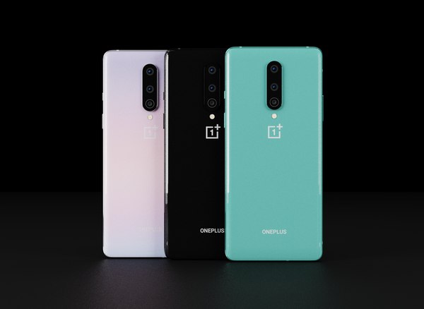 Oneplus 8 official colors 3D model - TurboSquid 1582564