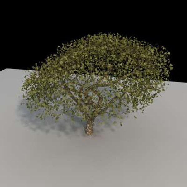 3d model tree architectural