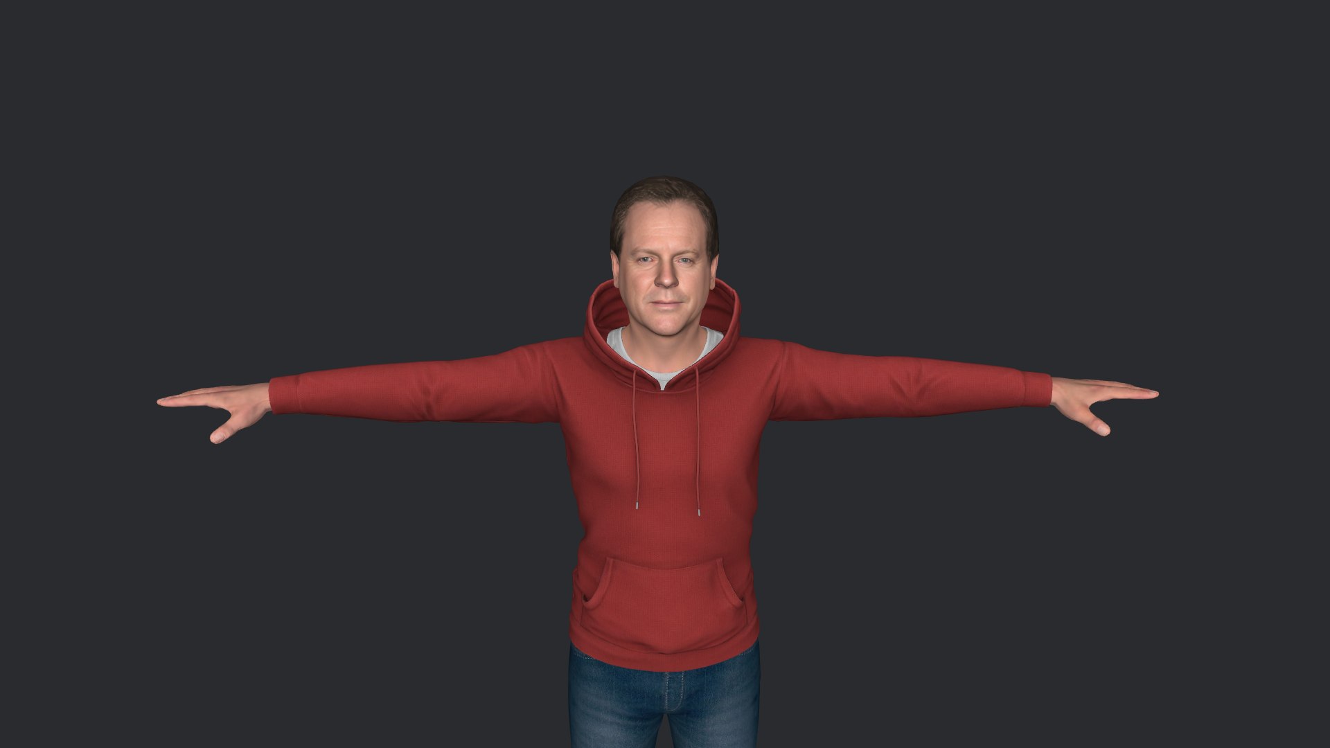 3D Model Jack Bauer Hyper Realistic Full Body Fully Rigged Character ...