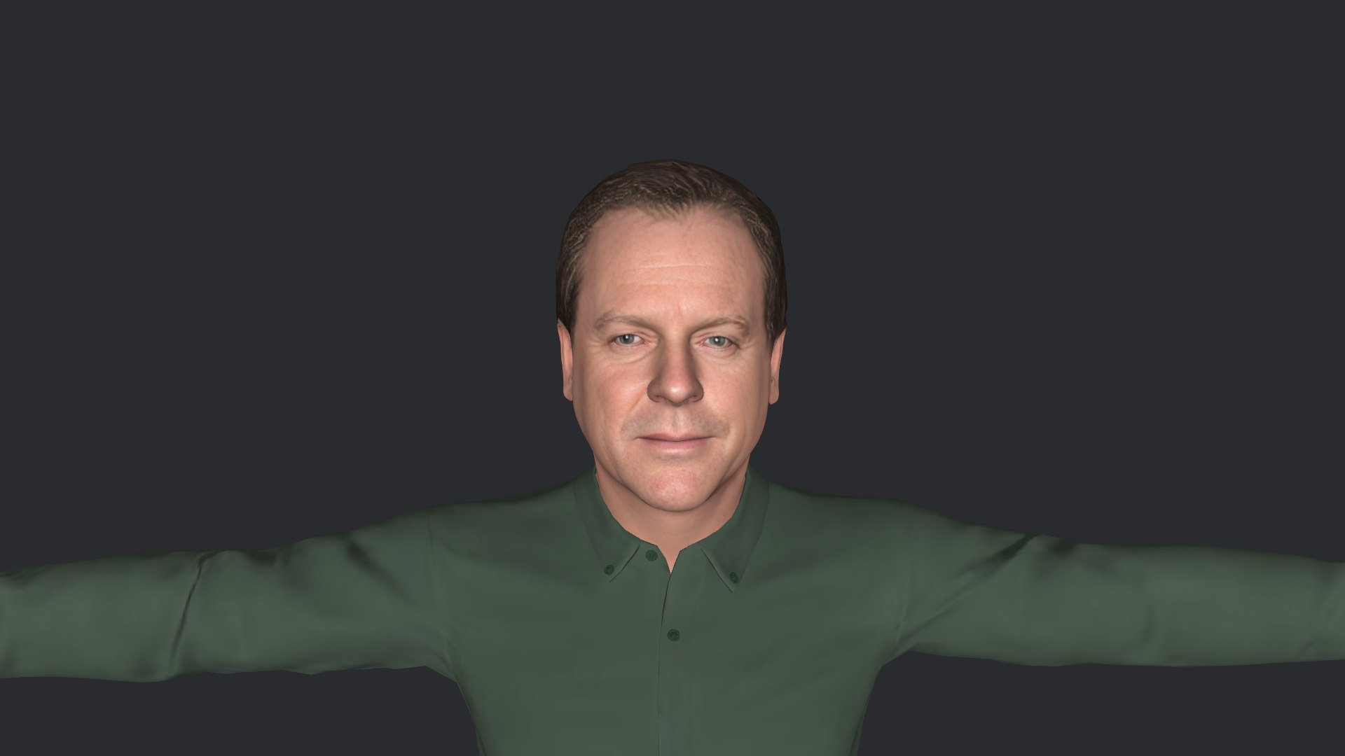 3D Model Jack Bauer Hyper Realistic Full Body Fully Rigged Character ...