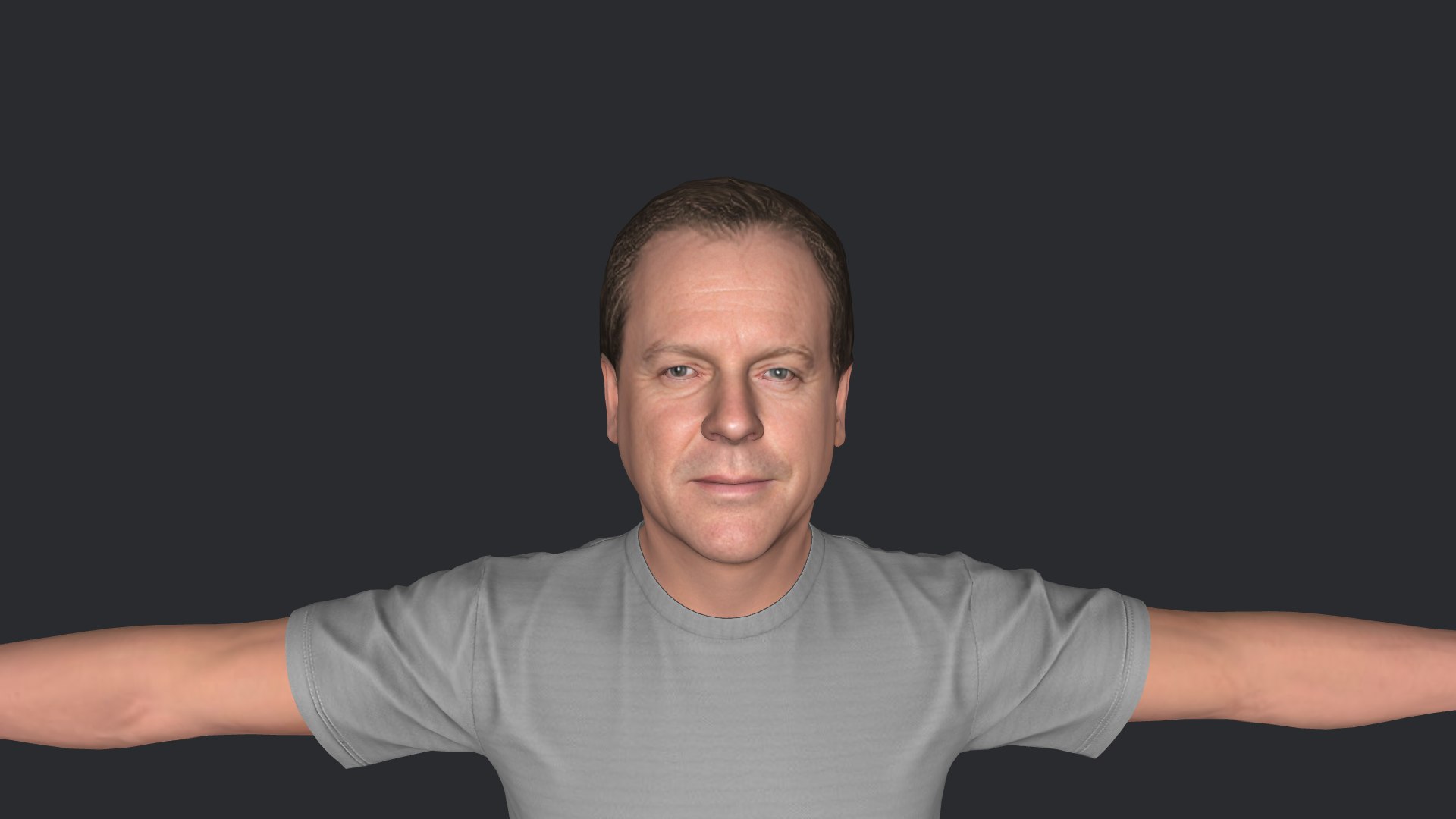 3D Model Jack Bauer Hyper Realistic Full Body Fully Rigged Character ...