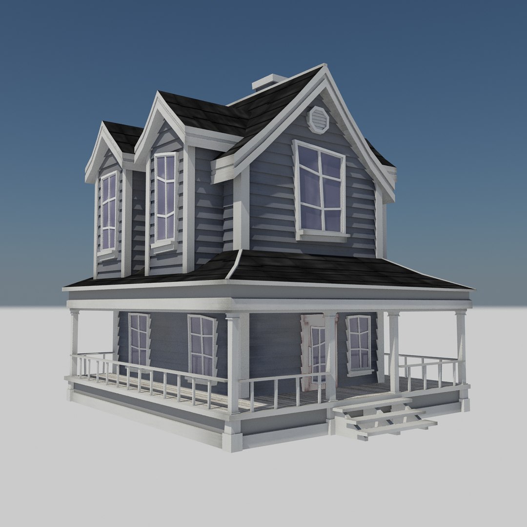- Residential Farm House 3D - TurboSquid 1177776