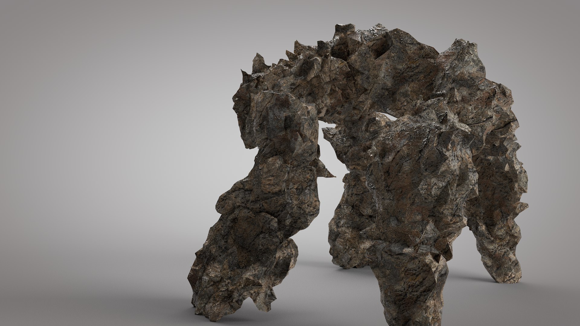 Golem Rock 3D Model - TurboSquid 1608701