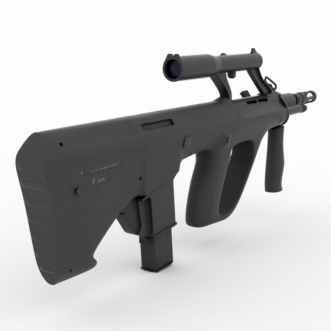 Steyr Aug Para 3d 3ds