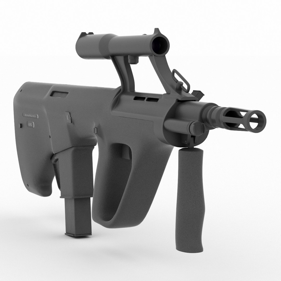 Steyr Aug Para 3d 3ds