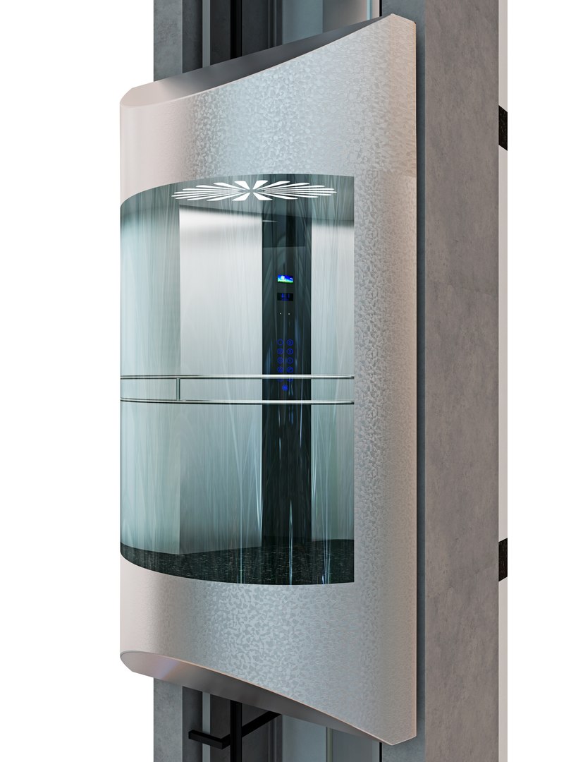 3D panoramic elevator cabin - TurboSquid 1216907