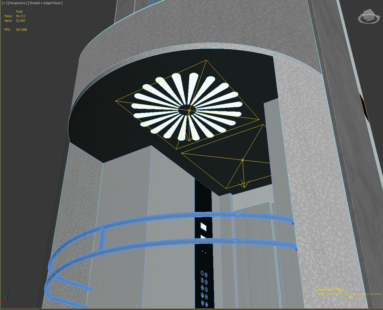 3D panoramic elevator cabin - TurboSquid 1216907