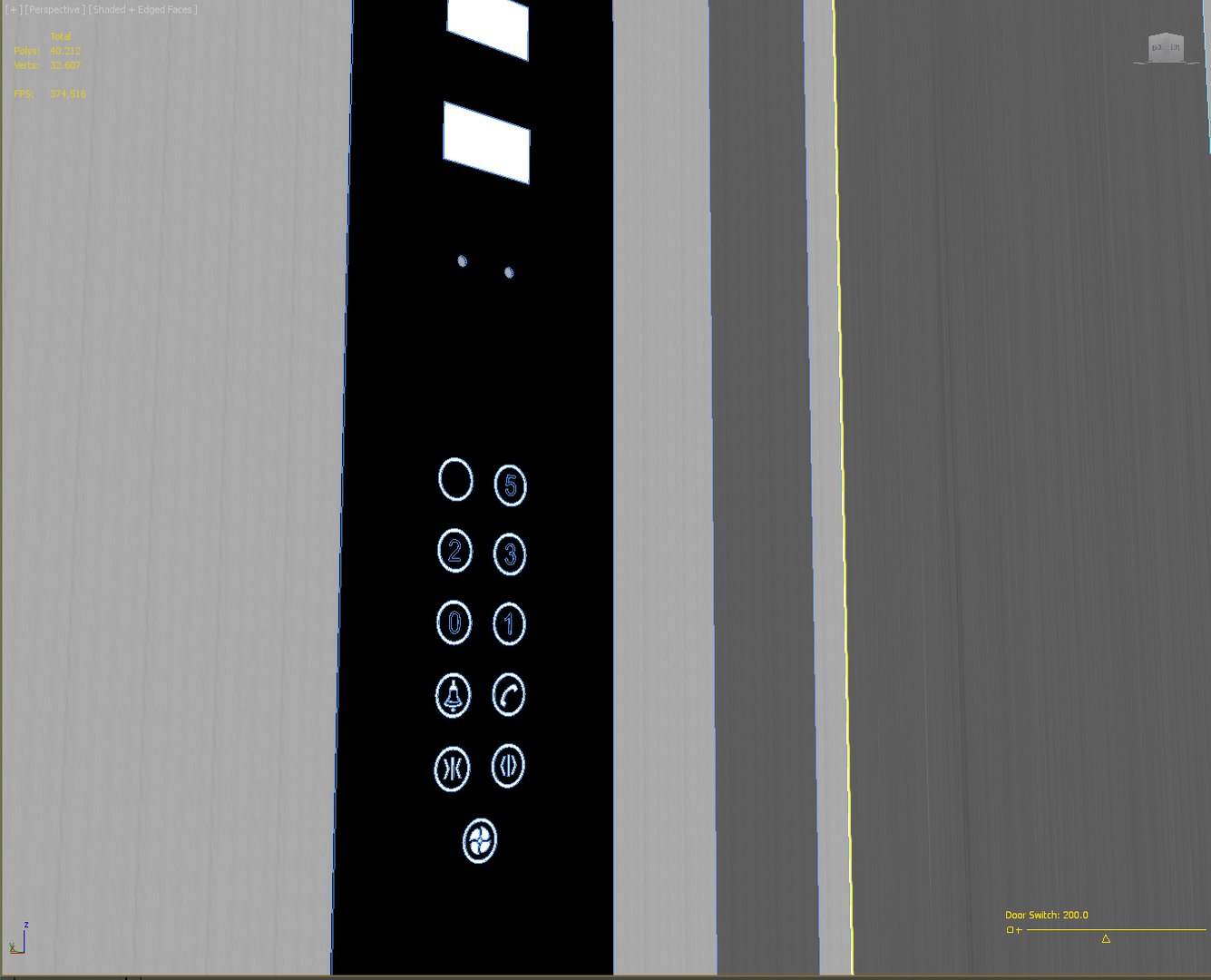 3D panoramic elevator cabin - TurboSquid 1216907