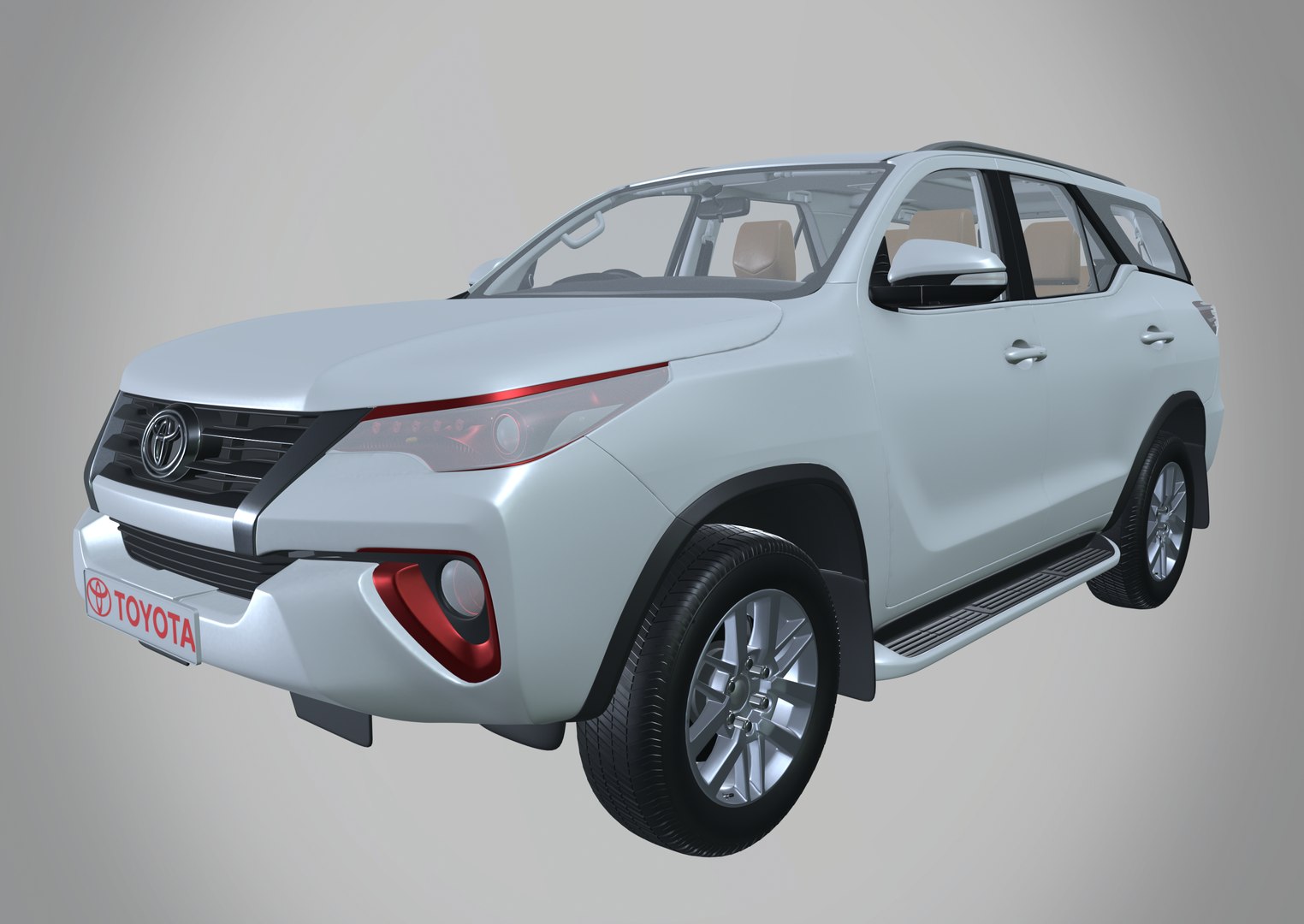 3D Model Toyota Fortuner - TurboSquid 2271317