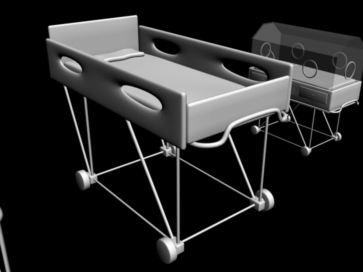 Stretcher Human Man 3D Model - TurboSquid 1504597