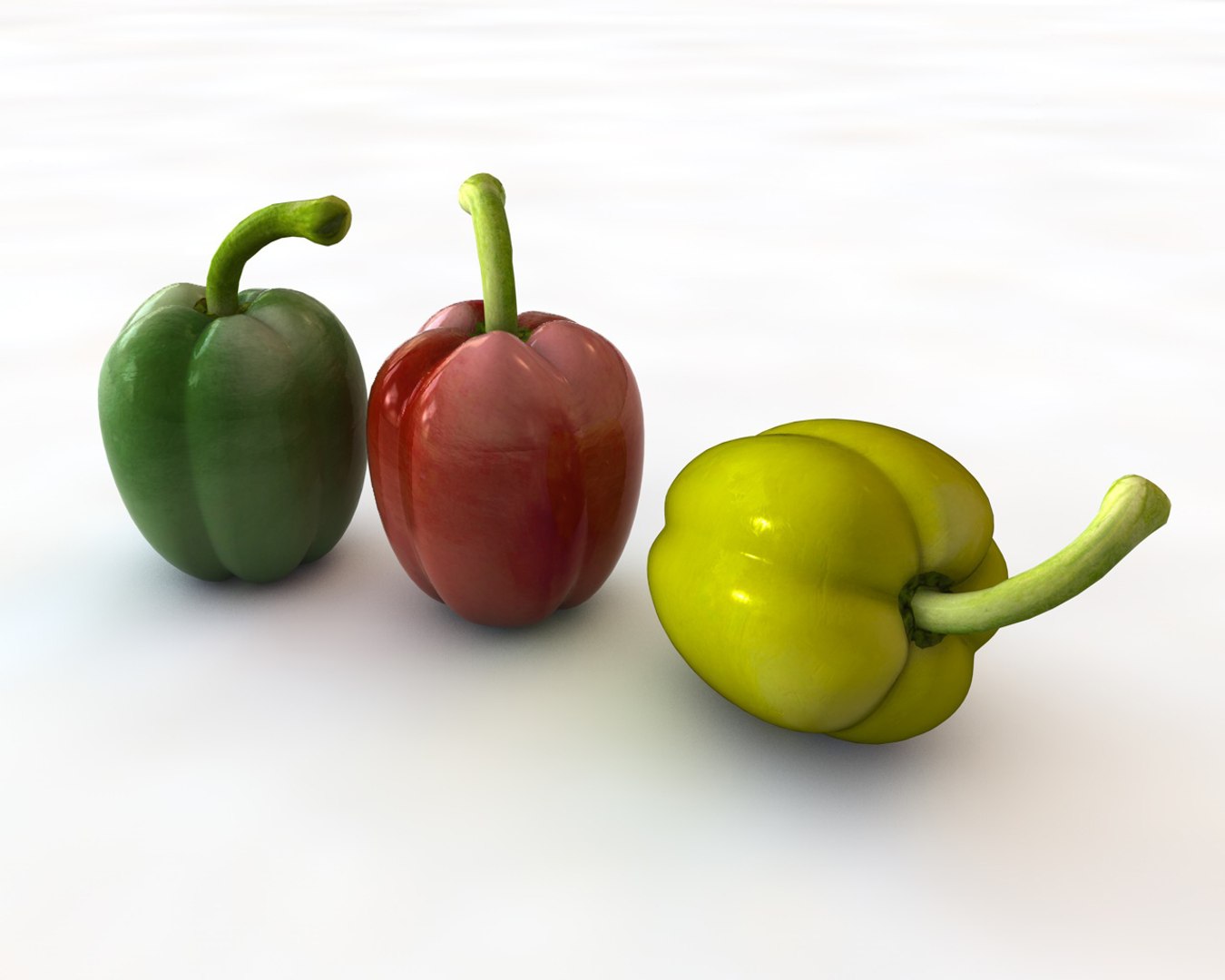 Peppers 3D Model - TurboSquid 1544003