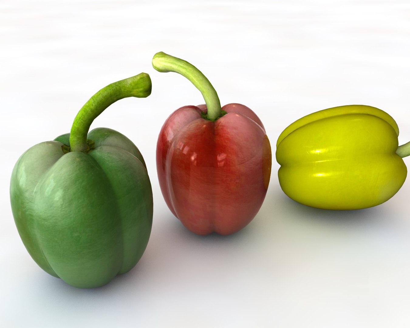 Peppers 3D Model - TurboSquid 1544003