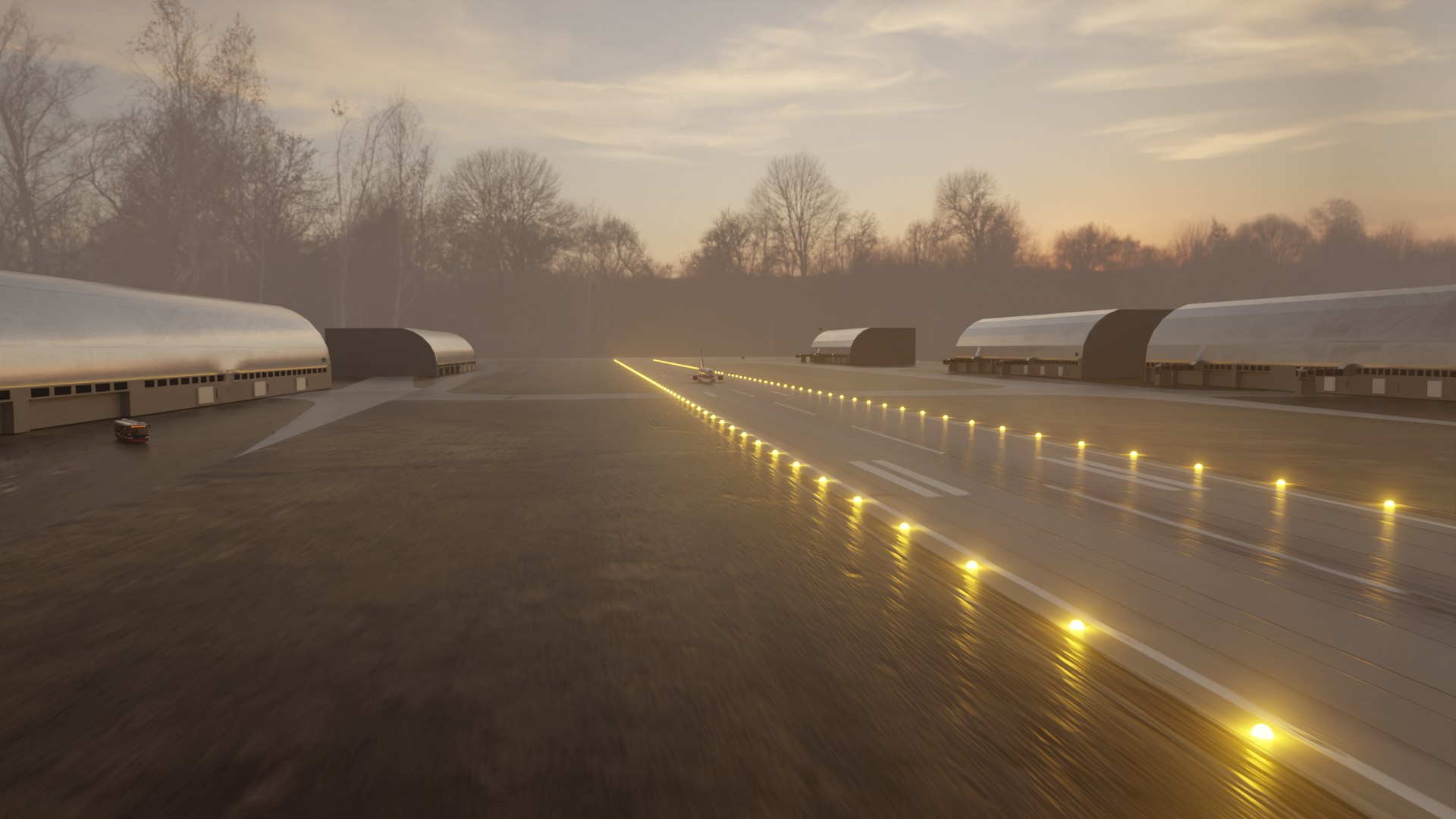3D Airport Runway - TurboSquid 2319808