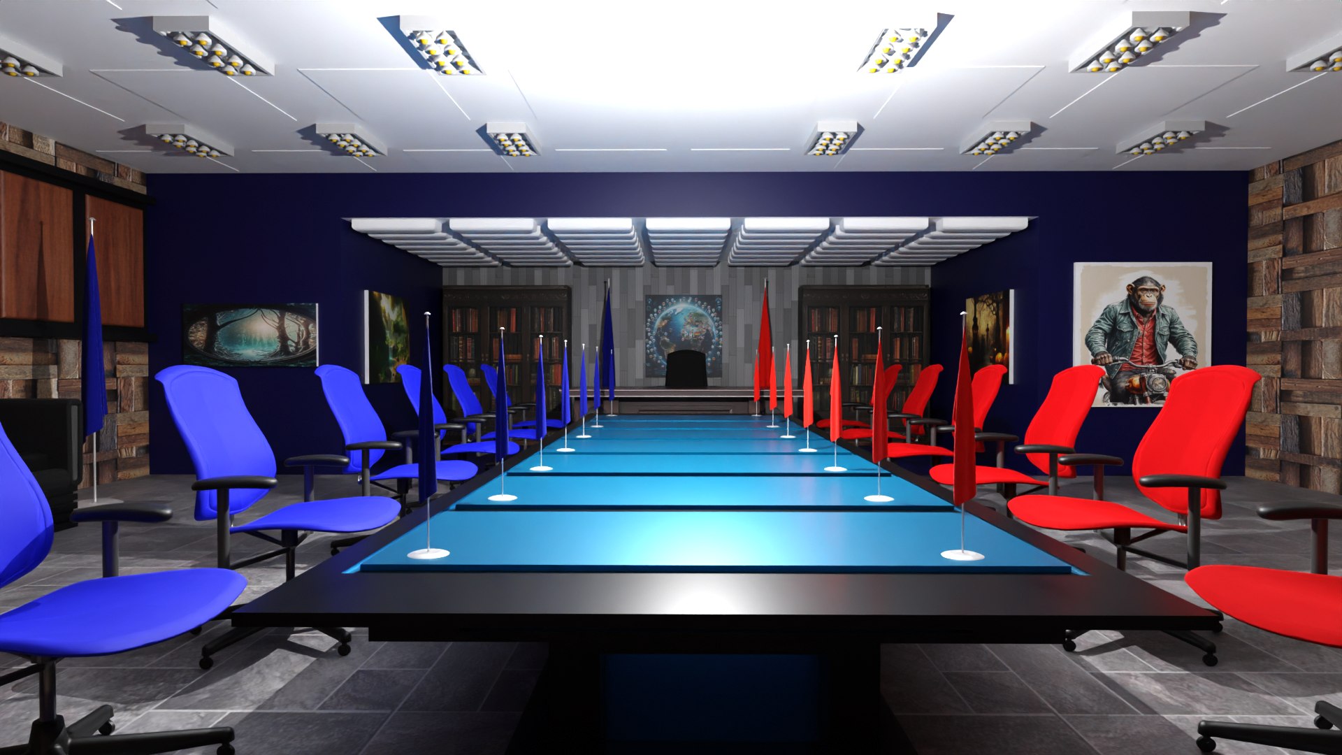 President Office 3D Model - TurboSquid 2178760