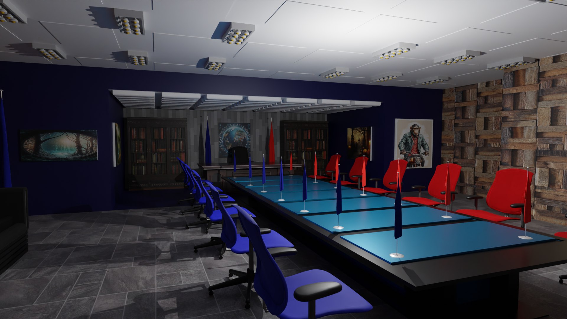 President Office 3D Model - TurboSquid 2178760