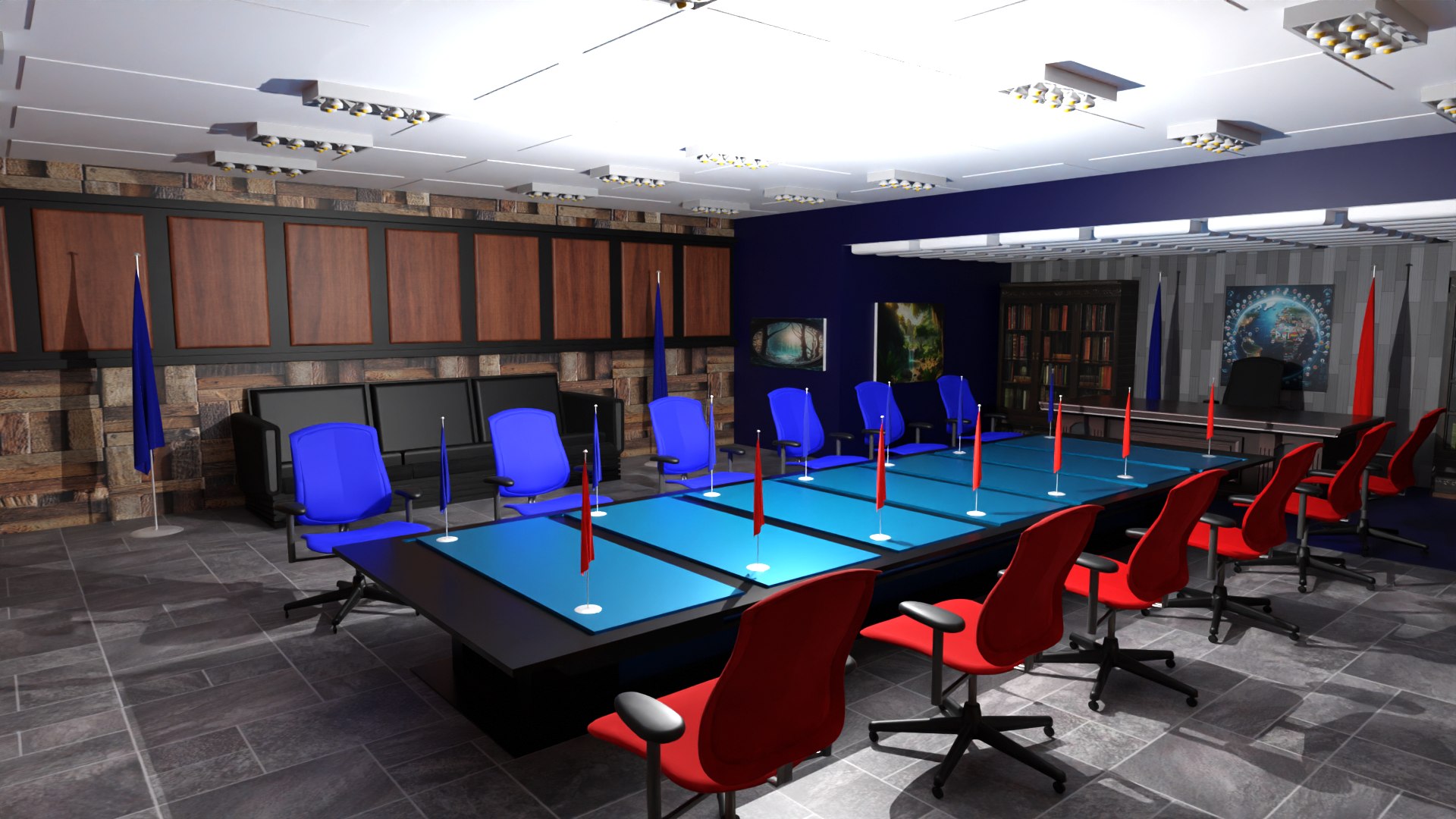 President Office 3D Model - TurboSquid 2178760