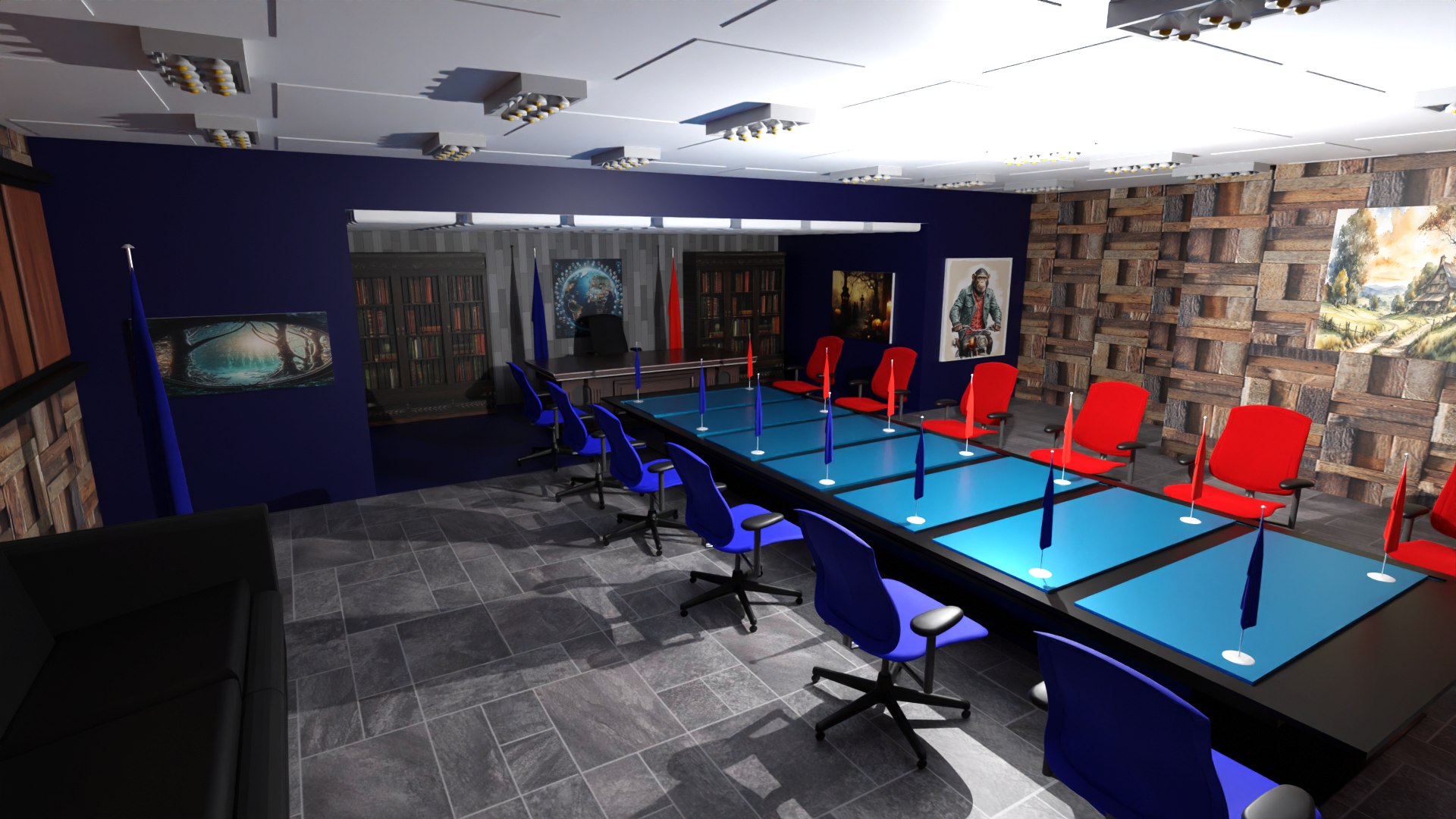 President Office 3D Model - TurboSquid 2178760