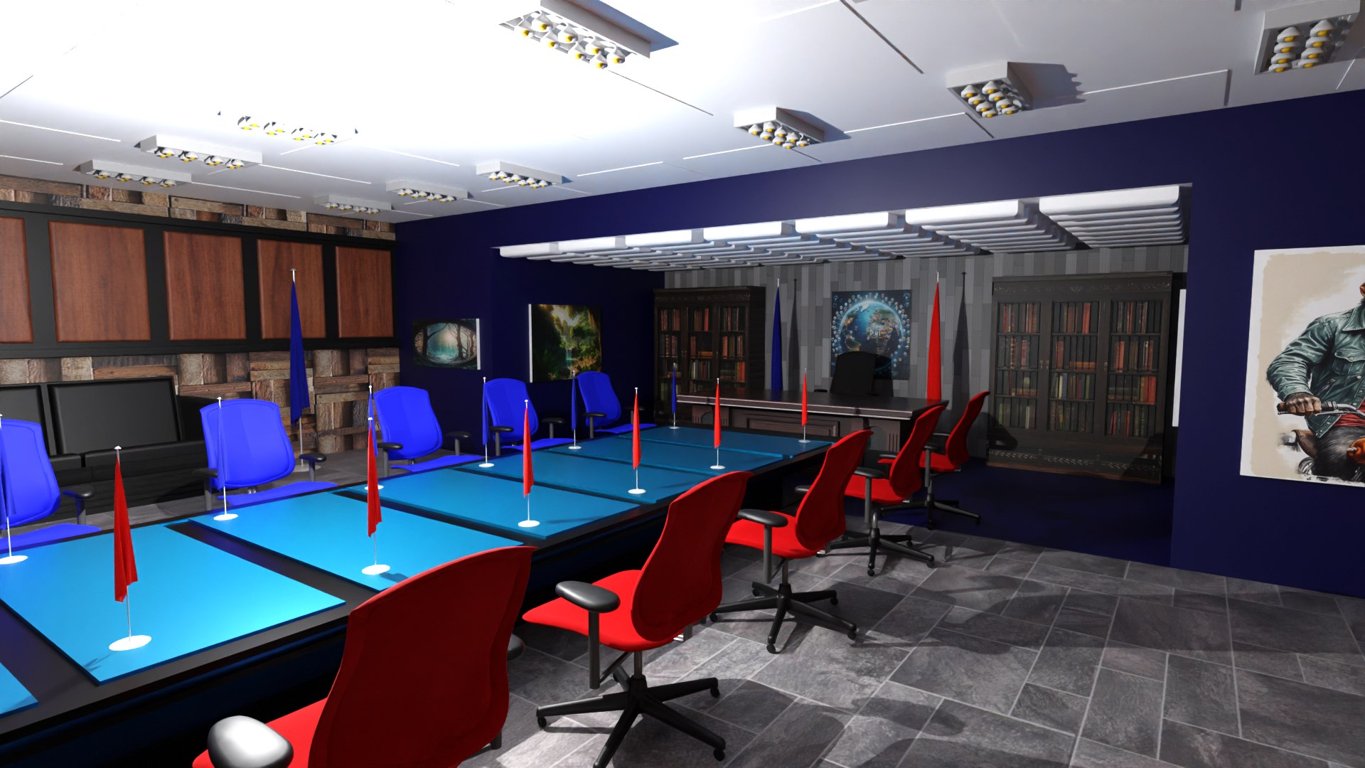 President Office 3D Model - TurboSquid 2178760