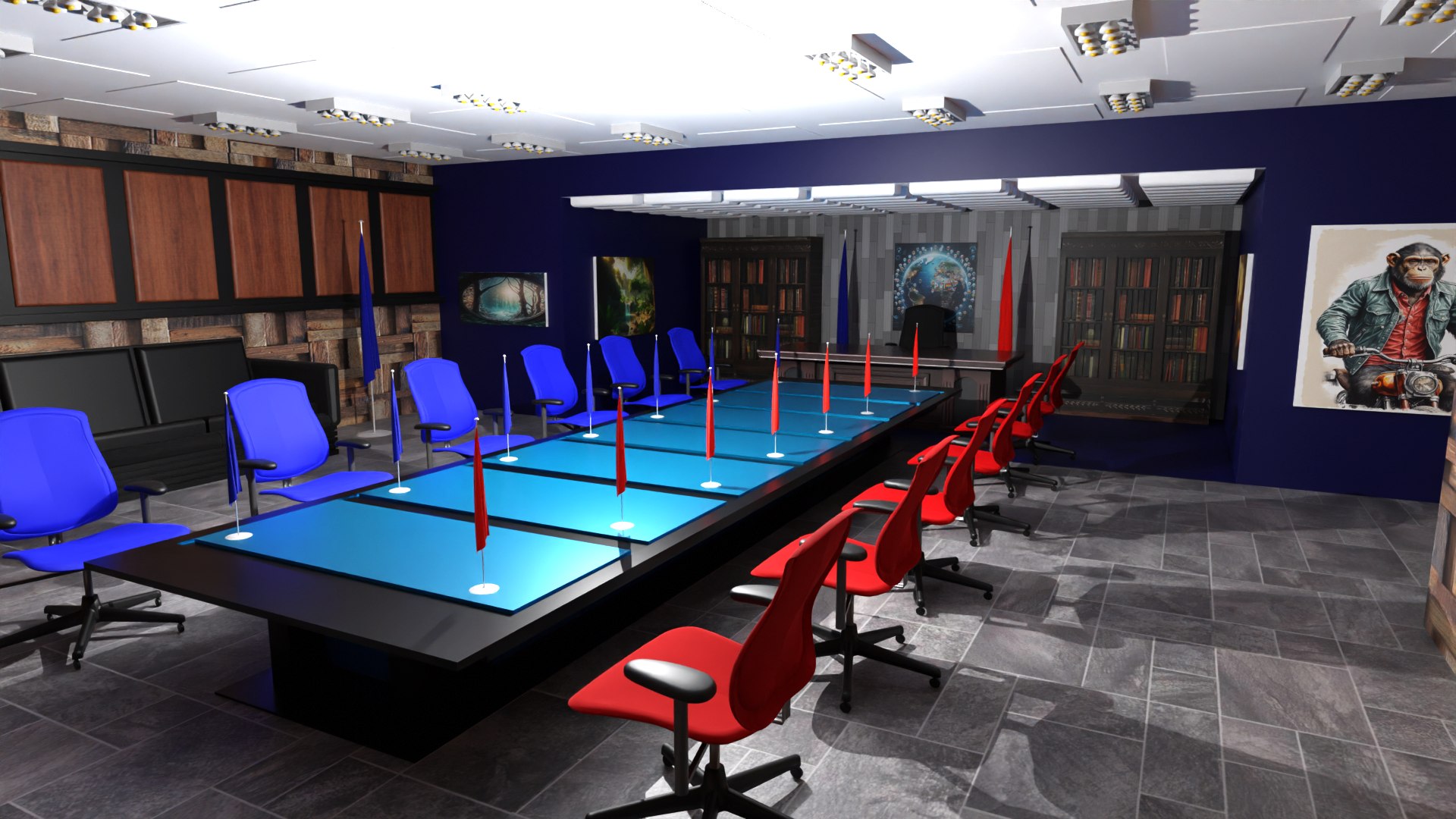 President Office 3D Model - TurboSquid 2178760
