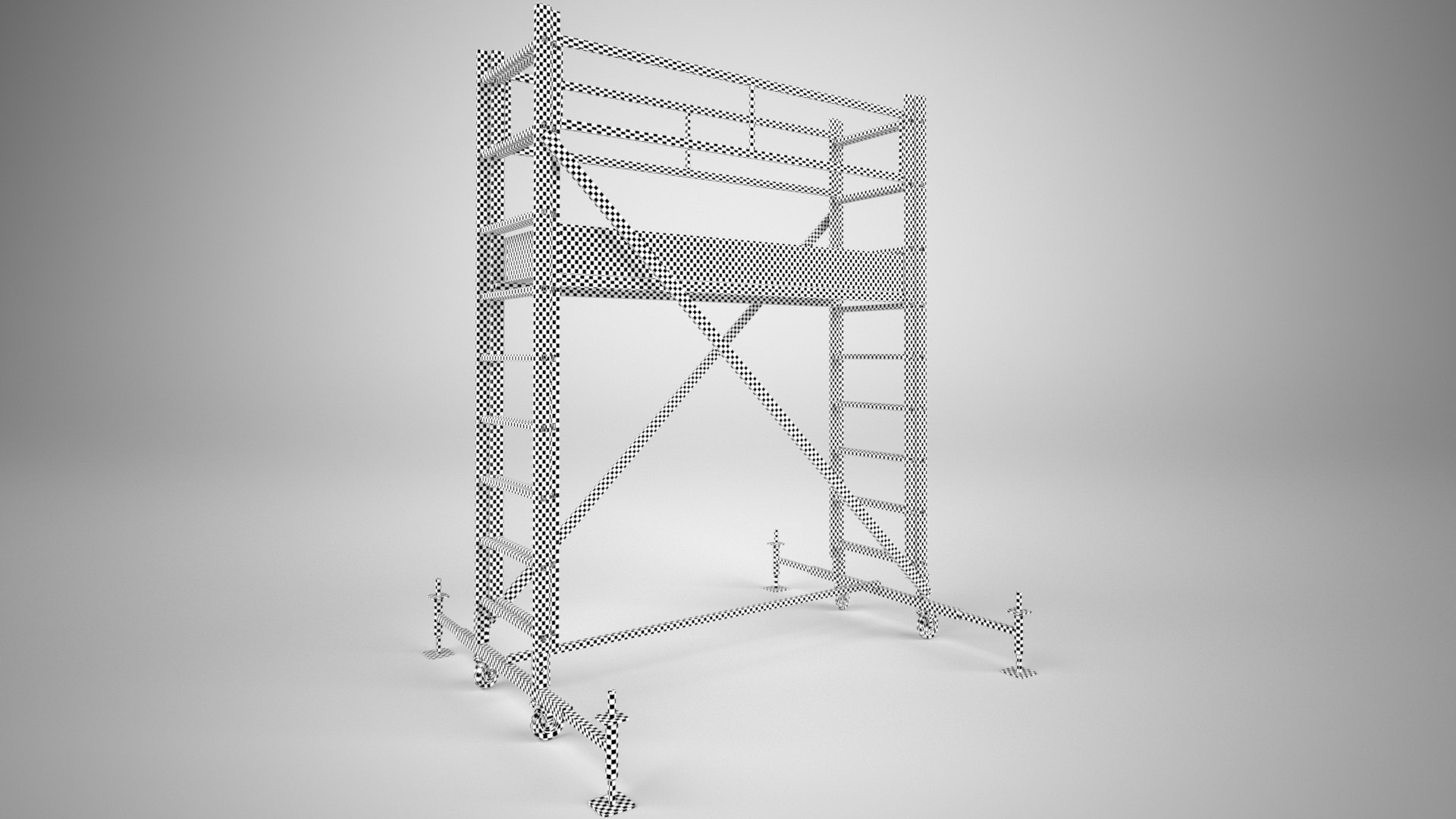 3d Scaffold Towers Set
