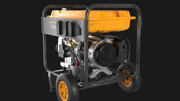3D model electric generator - TurboSquid 1688886