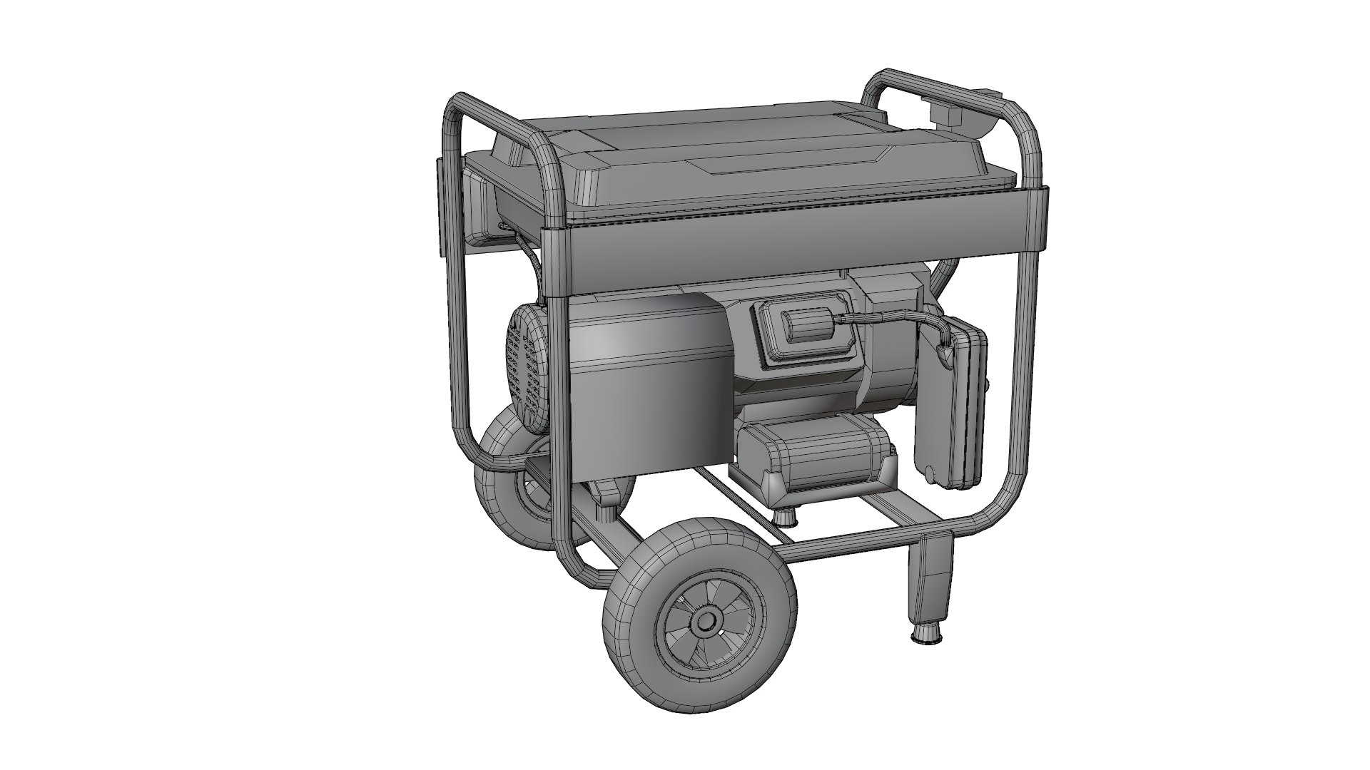 3D Model Electric Generator - TurboSquid 1688886