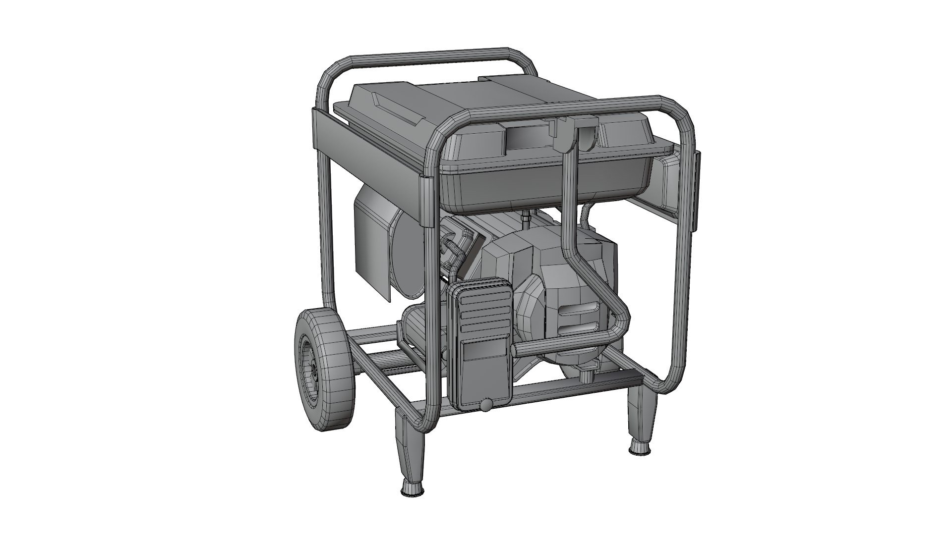 3D Model Electric Generator - TurboSquid 1688886