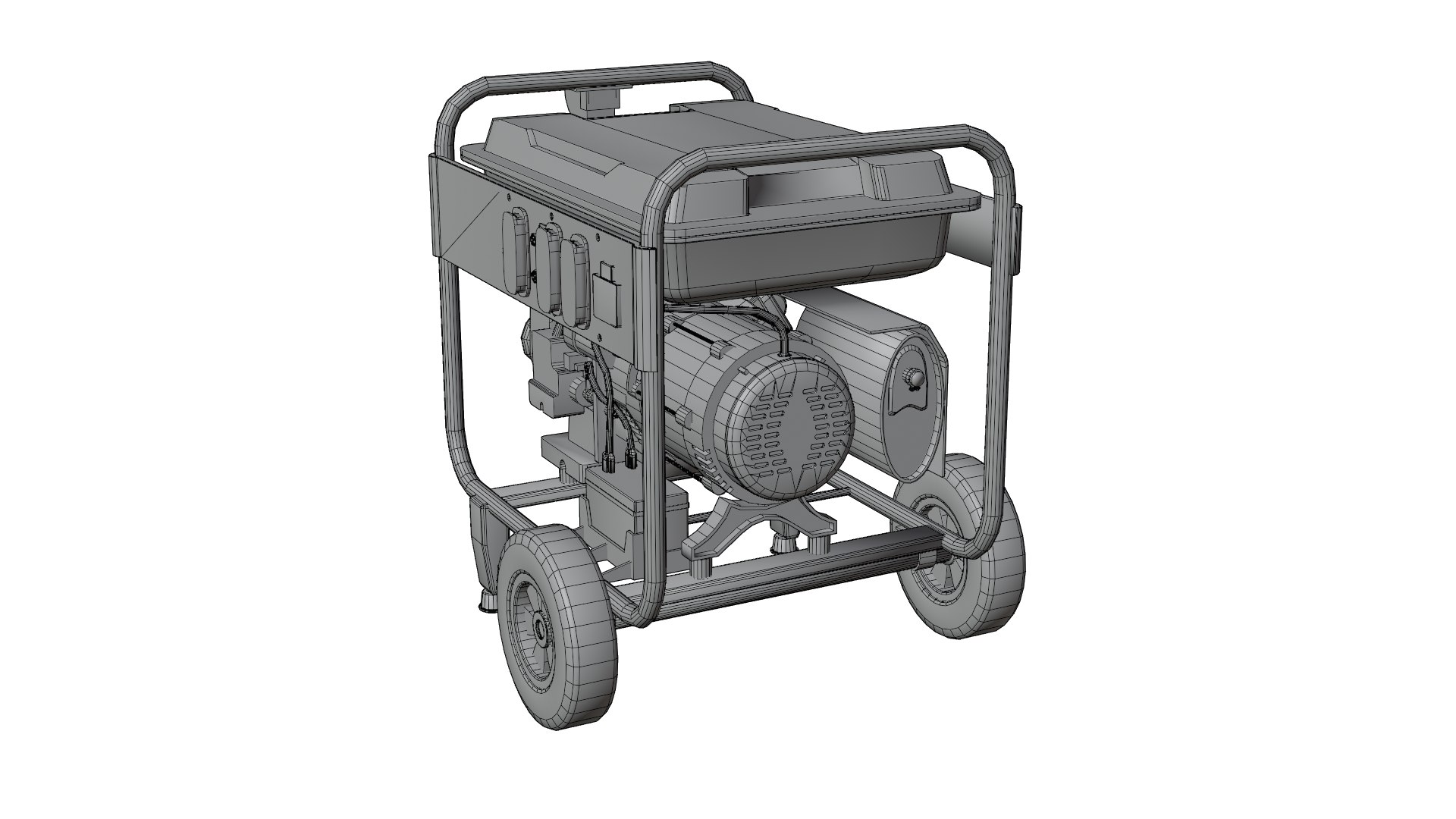 3D Model Electric Generator - TurboSquid 1688886