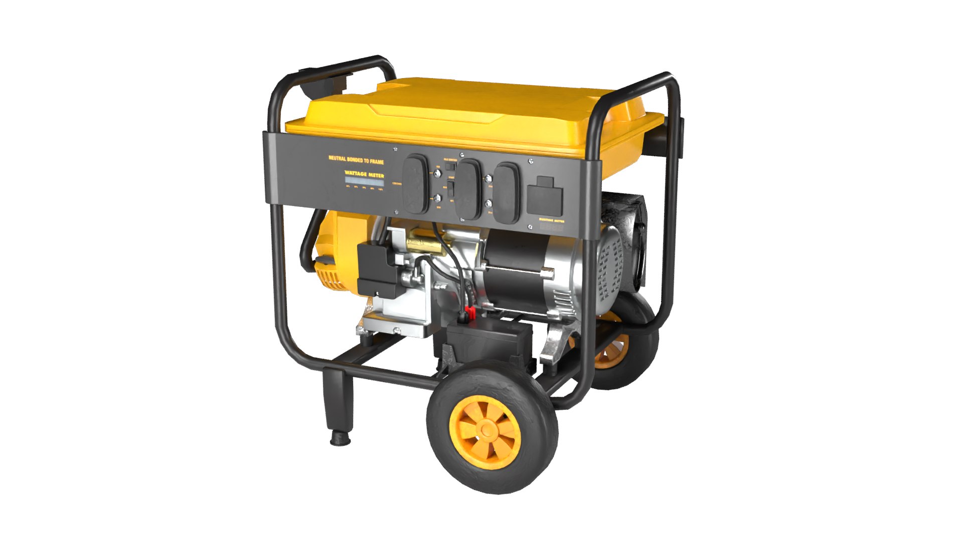 3D Model Electric Generator - TurboSquid 1688886