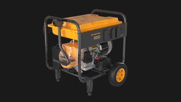 3D model electric generator - TurboSquid 1688886