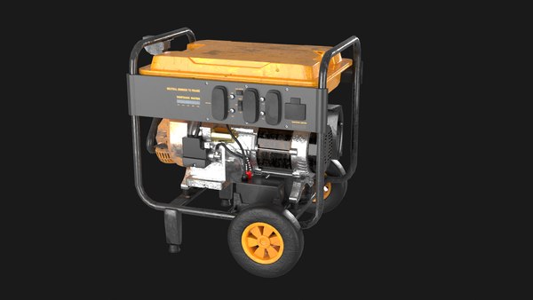 3D model electric generator - TurboSquid 1688886