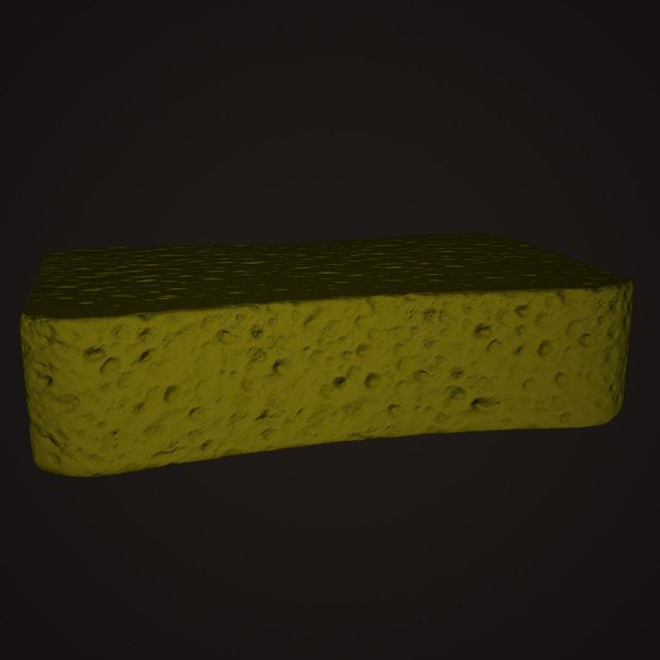 3d model bathroom sponge 2