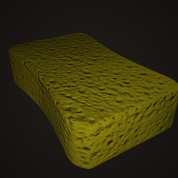 3d model bathroom sponge 2