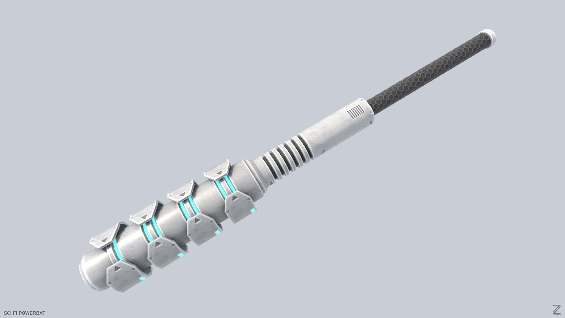 3D Scifi Powerbat - TurboSquid 2237309
