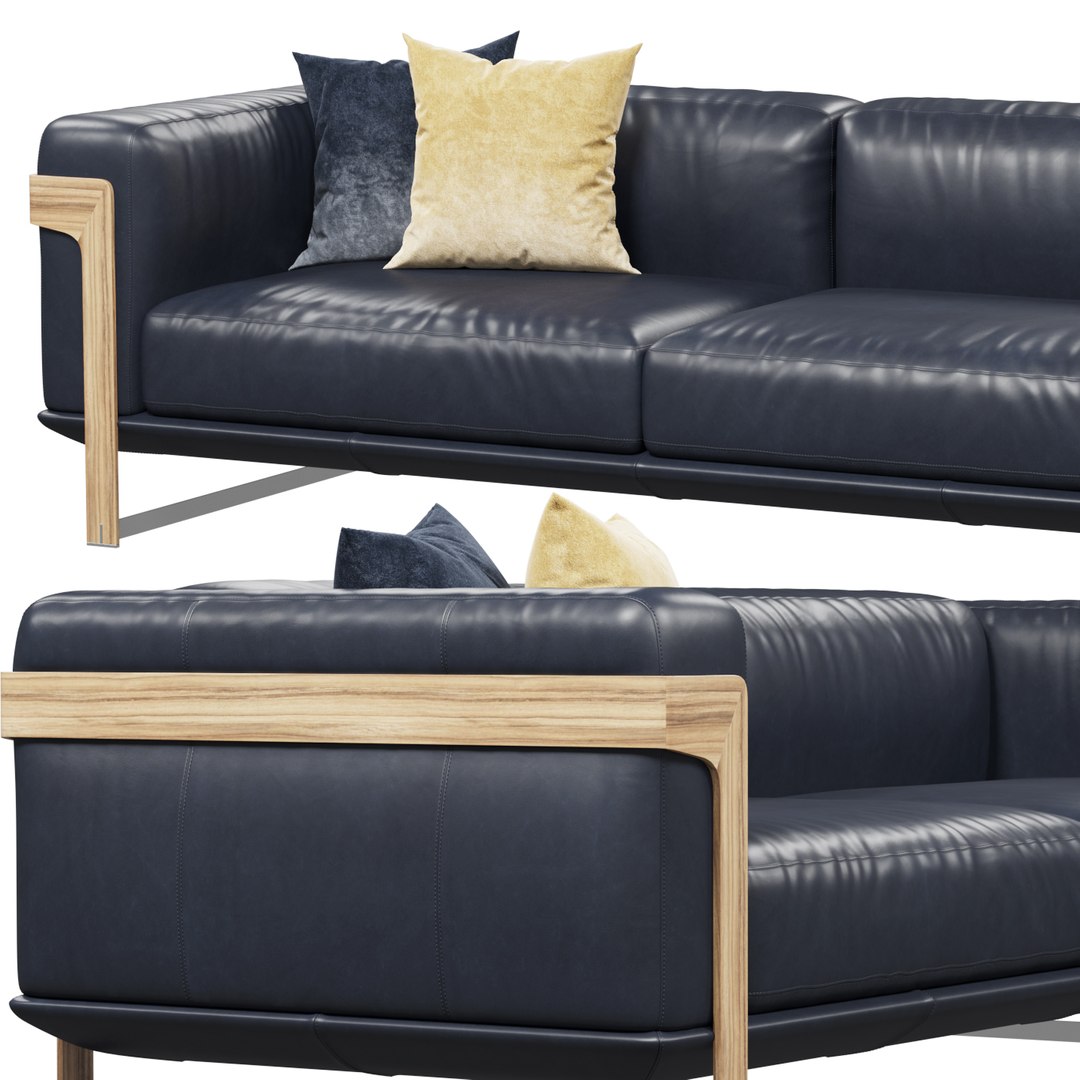 3D Natuzzi Dalton Sofa - TurboSquid 1384420